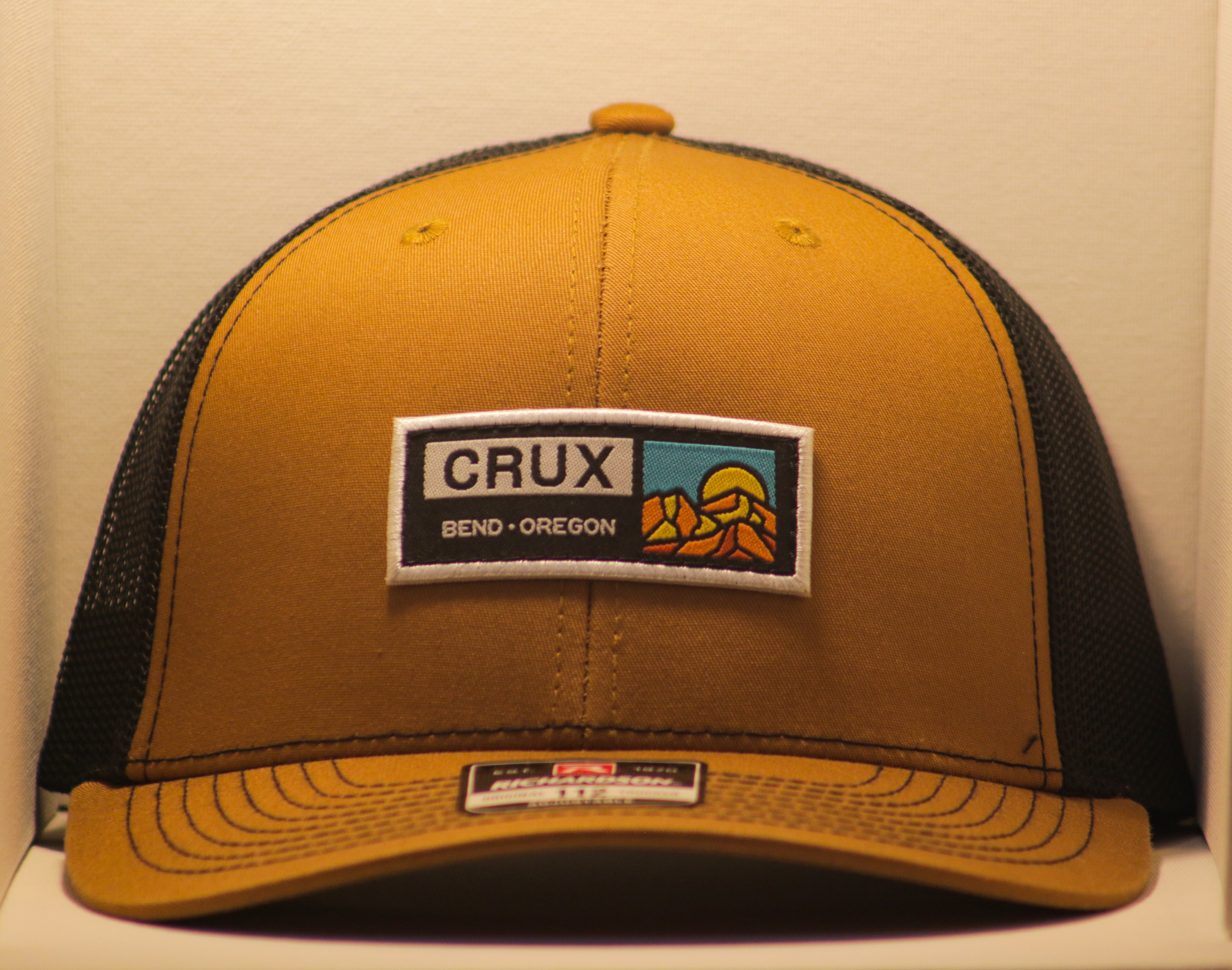Caramel/Black Patch Trucker Hat – Crux Fermentation Project